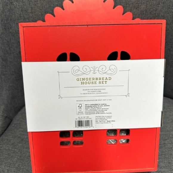 Wondershop | Holiday | Wood Gingerbread House Set By Wondershop Target ...